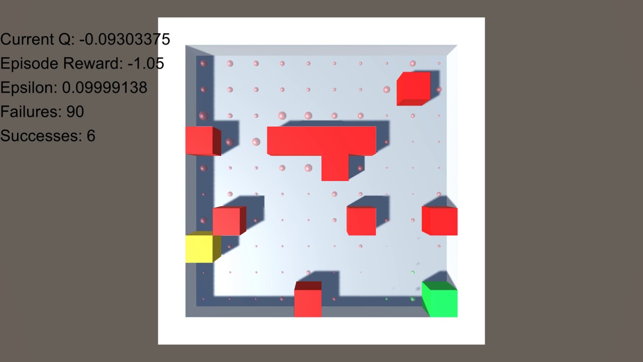 Unity C# Q Learning - YouTube