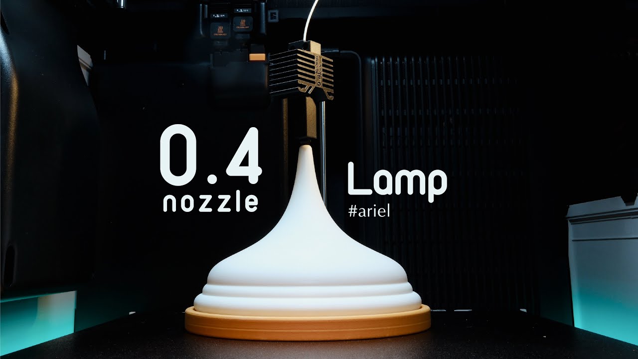 DIY 3D Printed Lamp with a Great idea - YouTube