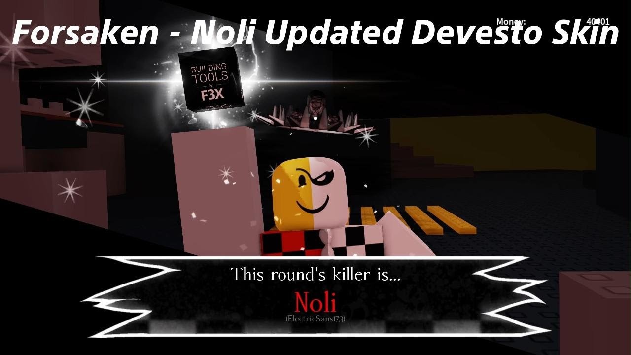 Roblox Forsaken - Noli Updated Devesto Skin Gameplay - YouTube