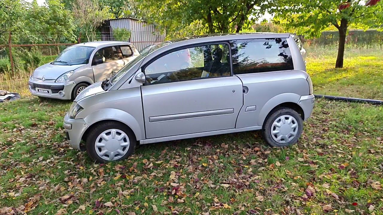 Mopedautó - YouTube