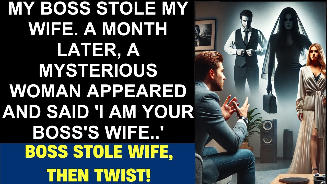 My boss stole my wife. A month later, a mysterious woman appeared and ...