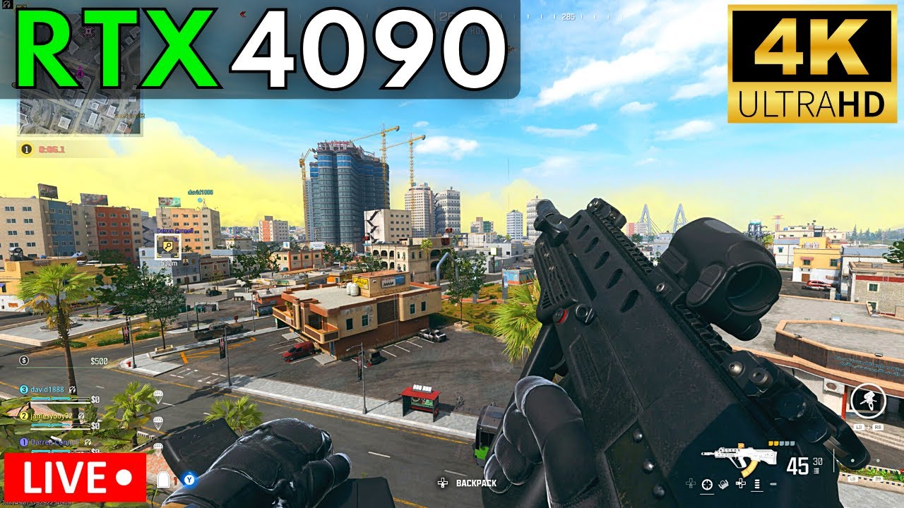 🔴 RTX 4090 - Call of Duty Warzone 3 NEW MAP | 4K Ultra Settings - YouTube