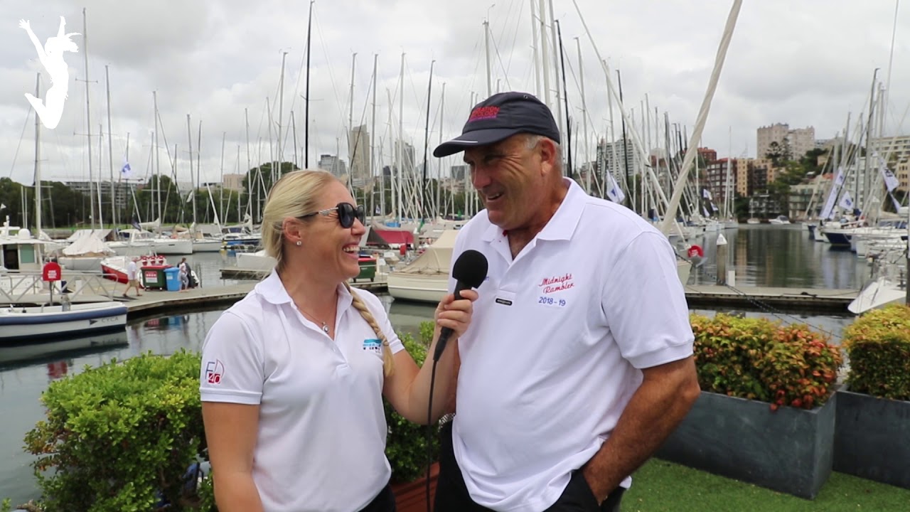 Rolex Sydney Hobart 2018: Ed Psaltis - Midnight Rambler - YouTube