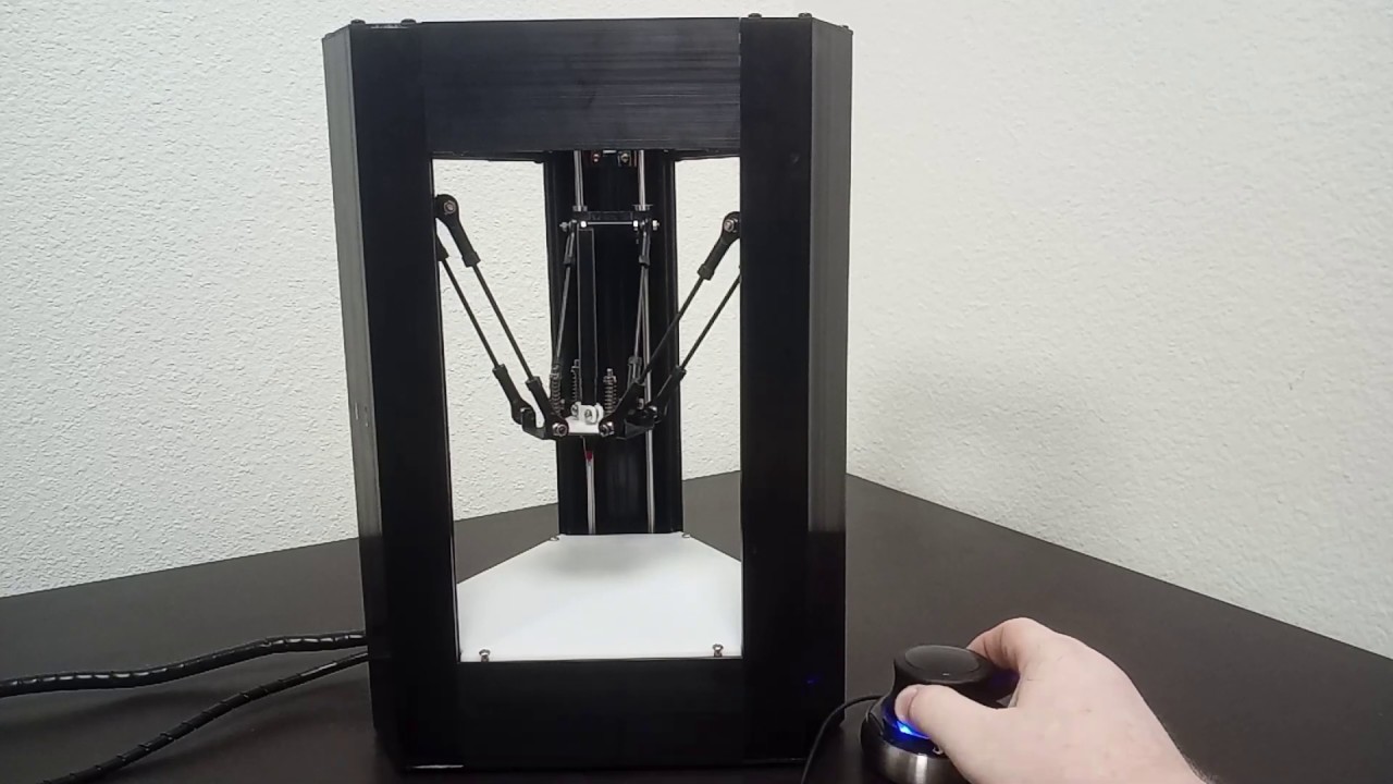 C.Robotics - RMDELTA01R1 - 3-Axis Manual Control - YouTube