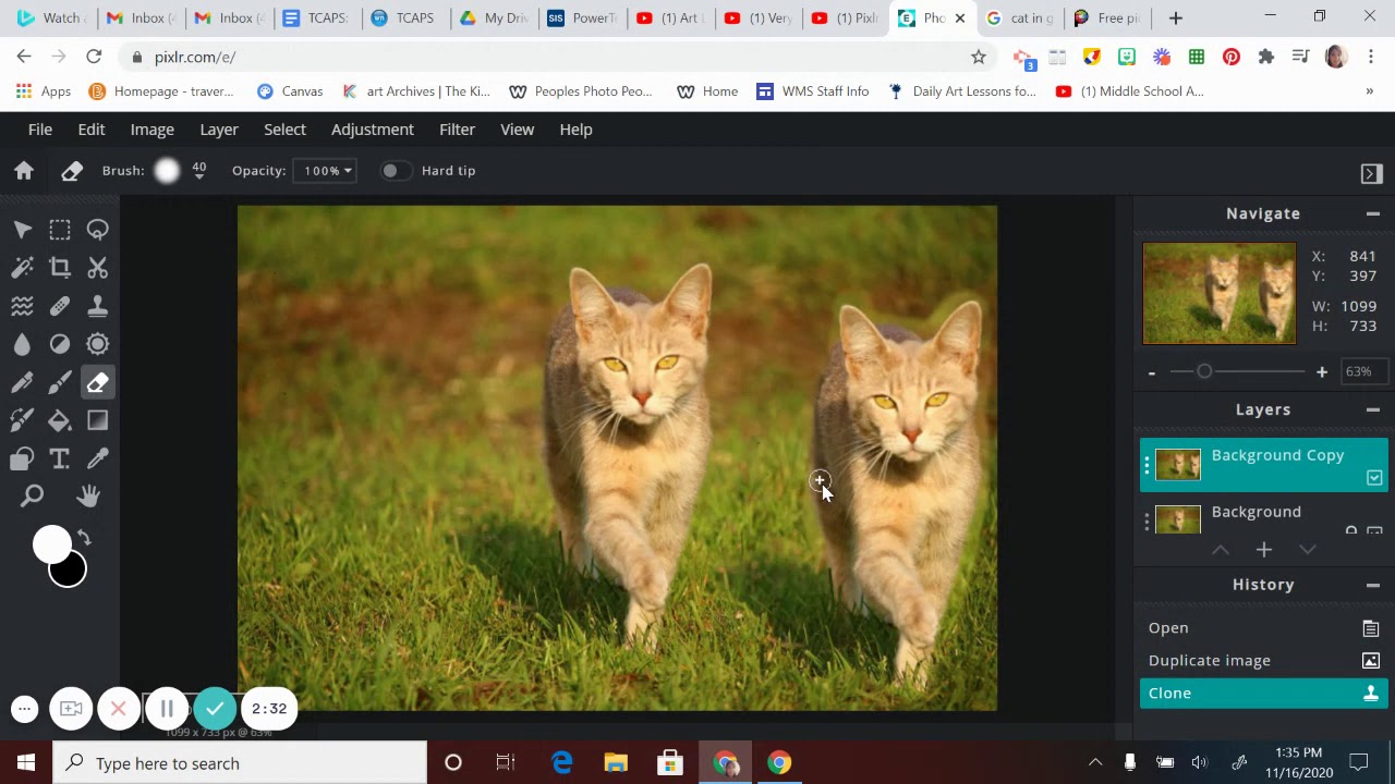 PIXLR Editor: Clone Stamp - YouTube