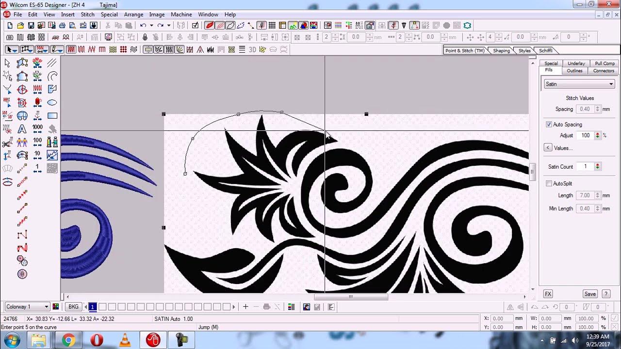 Wilcom Tutorials/How to Crop Pictures in Wilcom Software #wilcom #tutorial #embroidery #emb ...