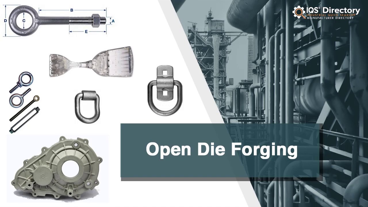 Open Die Forging Services and Industry Information - YouTube
