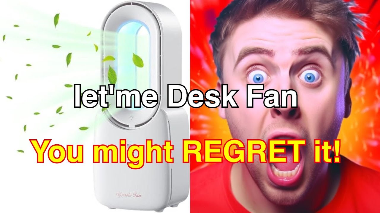 Let'me desk fan review: the ultimate portable bladeless fan for home ...