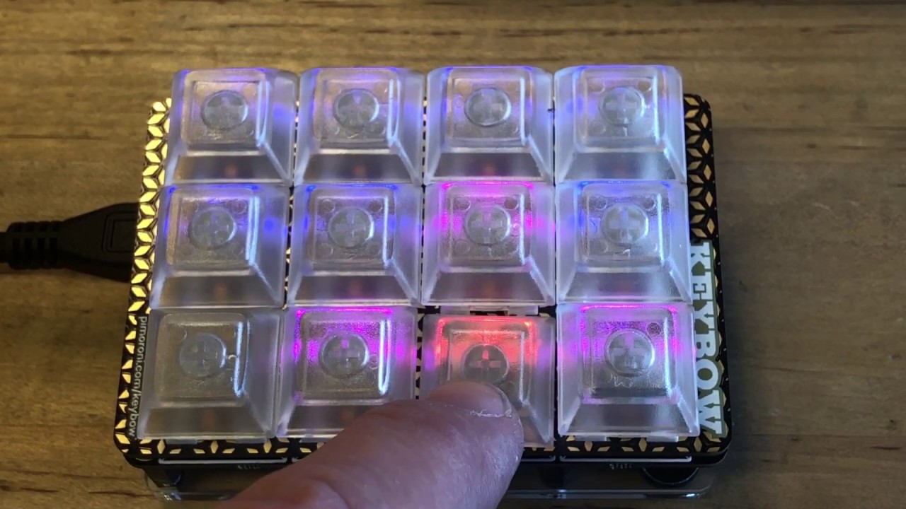 ItsyBitsy Mechanical Keyboard hack @adafruit @johnedgarpark @pimoroni #adafruit - YouTube