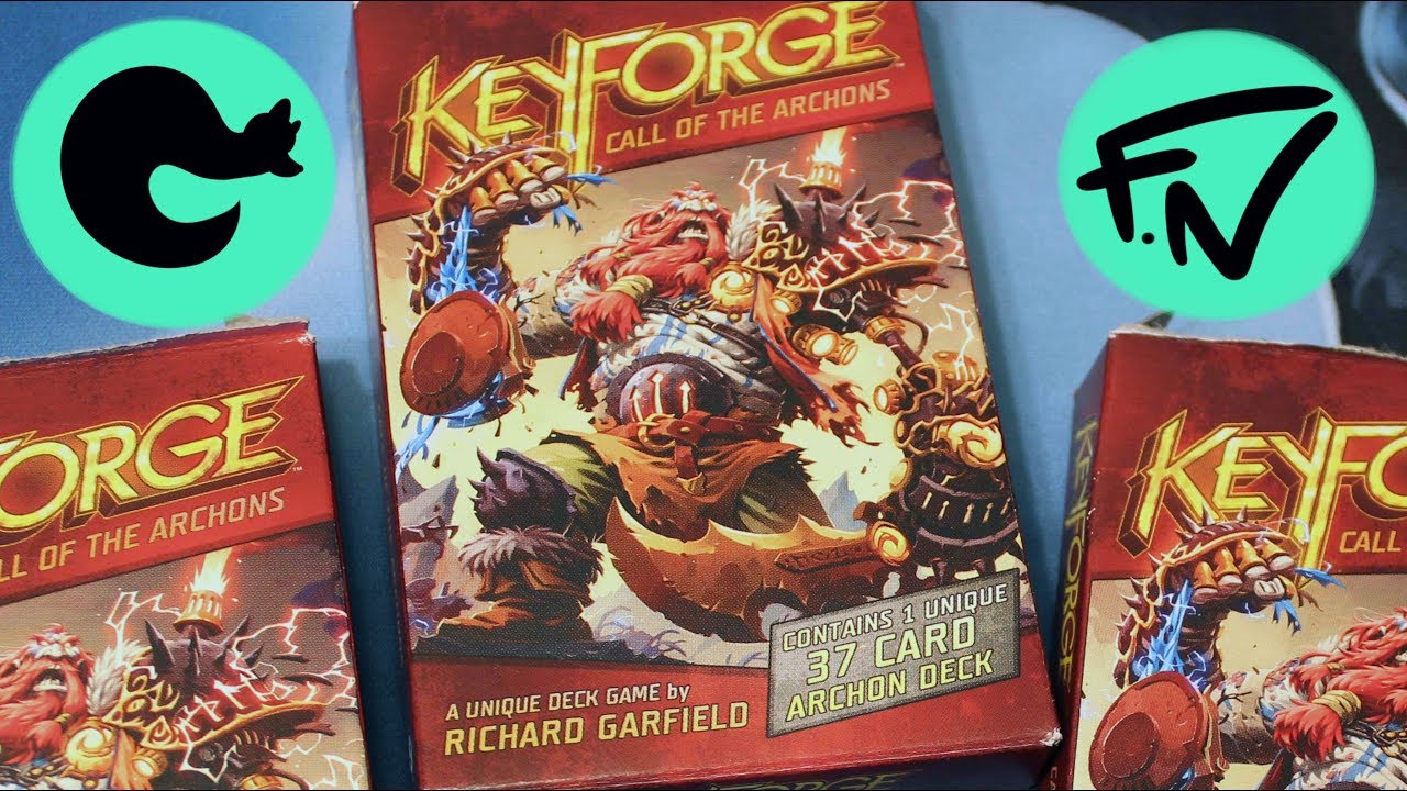 Opening 4 Clearance Keyforge Decks! - YouTube