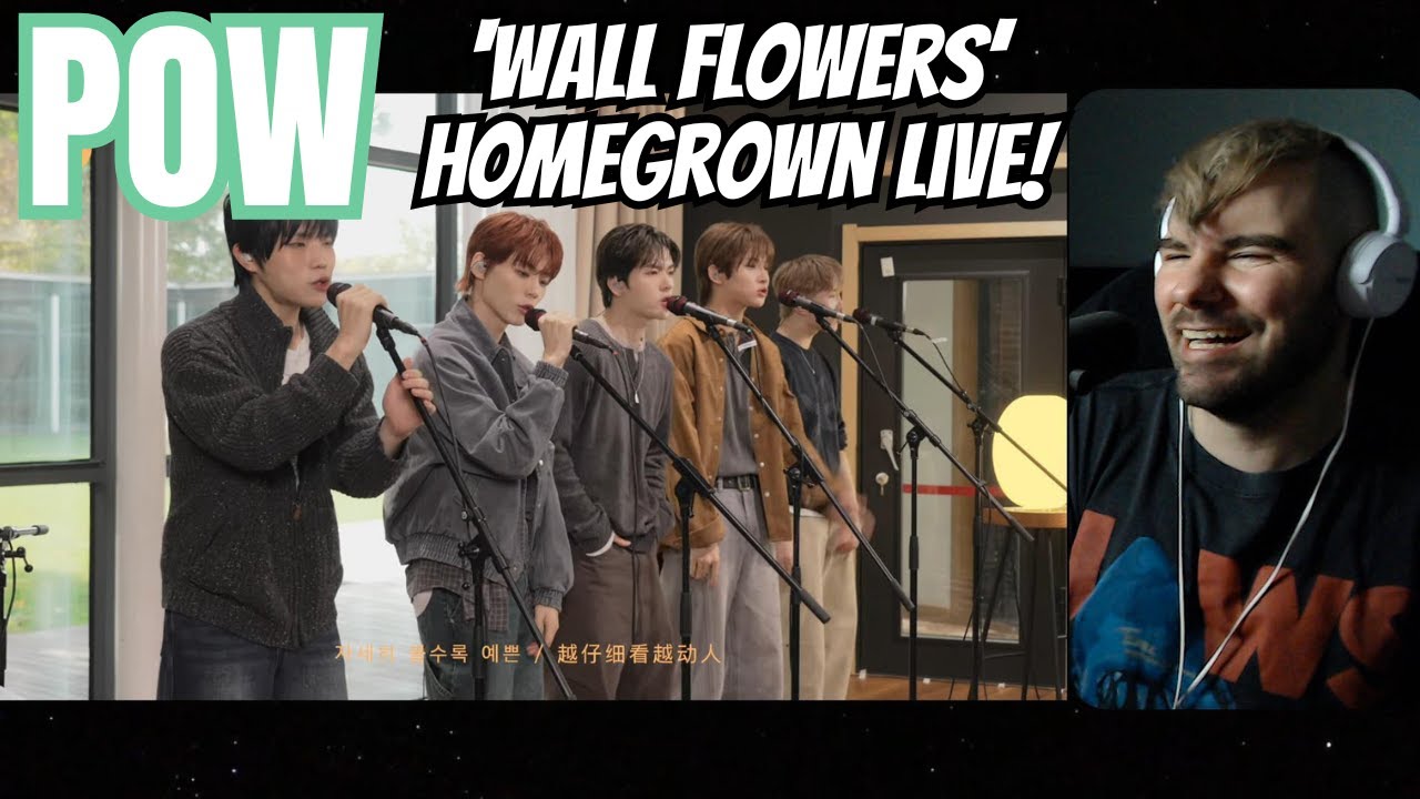 POW - 'Wall Flowers' Homegrown Live Performance Reaction! - YouTube