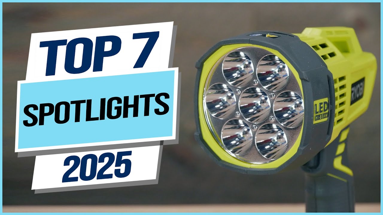 Top 7 Best Spotlights 2025 - YouTube