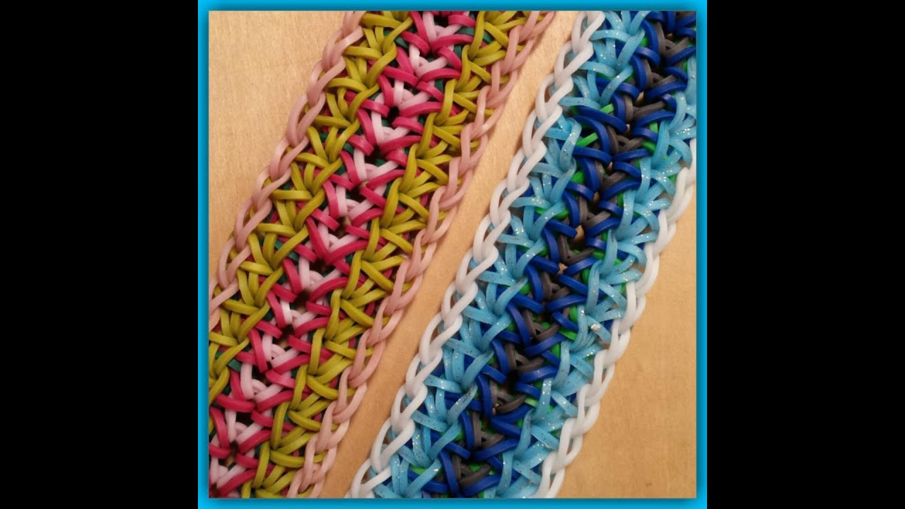 New "Nique" Rainbow Loom Bracelet/ How To Tutorial - YouTube