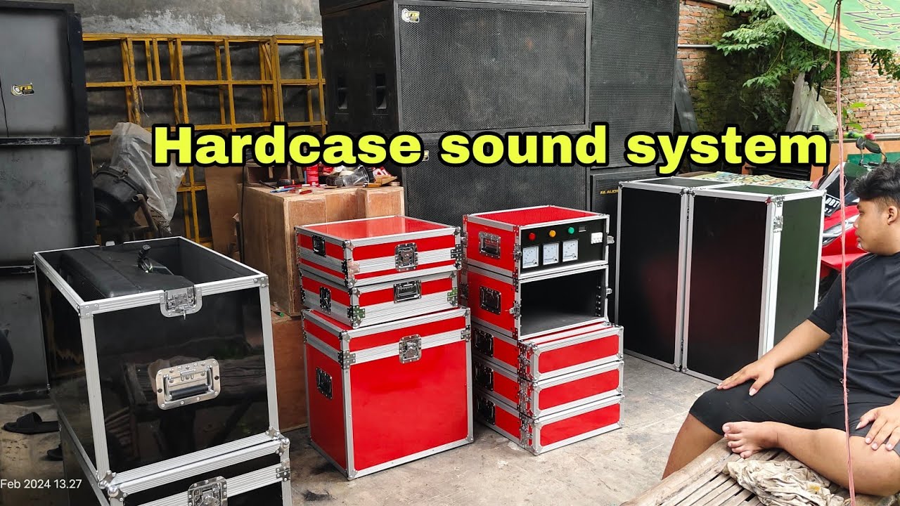 Paket Hardcase Sound system siap kirim || Jasa Buat harcase sound - YouTube