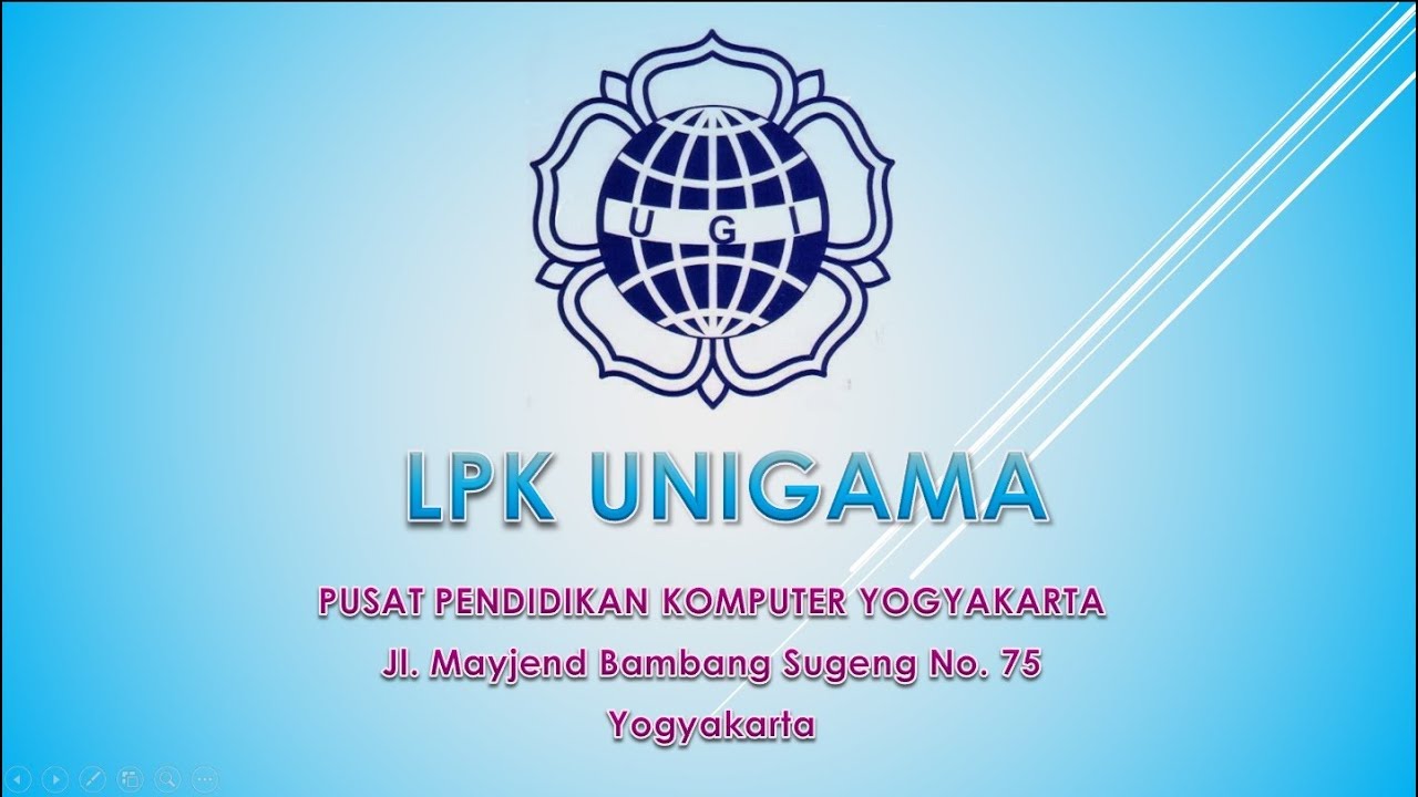 Kursus Komputer LPK UNIGAMA YOGYAKARTA - YouTube
