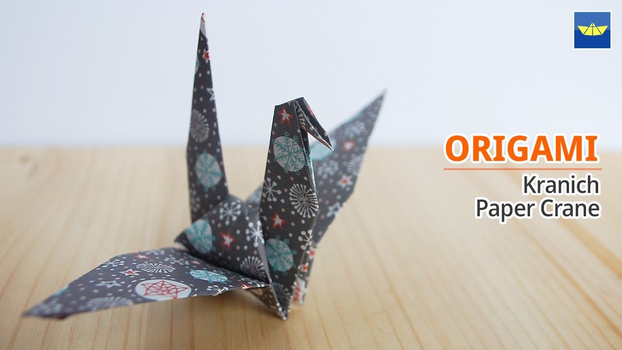Origami Kranich - Tiere - YouTube