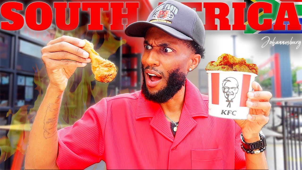 Black AMERICAN Tries KFC South Africa 🇿🇦 *This CAN'T Be Real?* - YouTube