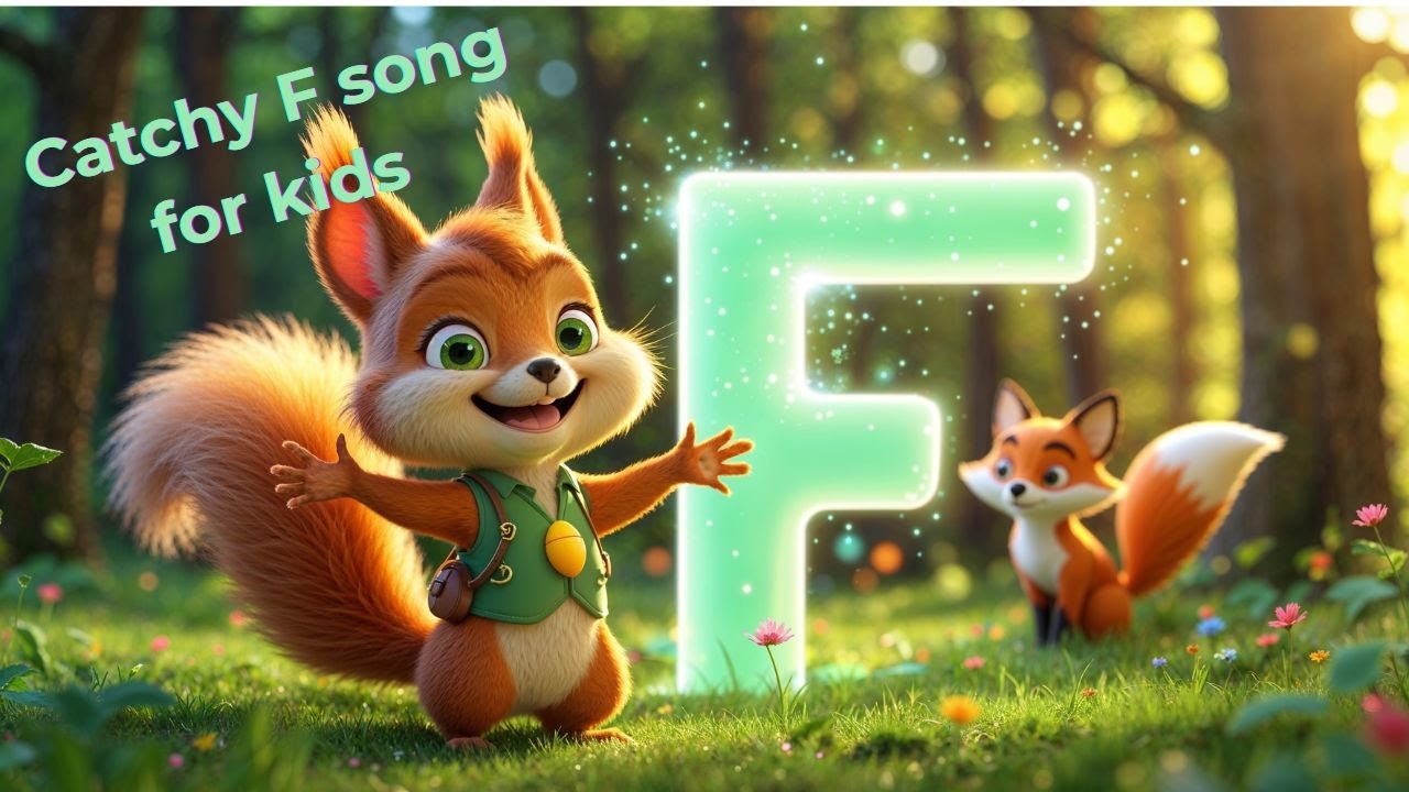 4 Fun Letter F Songs for KIDS | Learn Letter F - Fun ABC Song for Kids ...