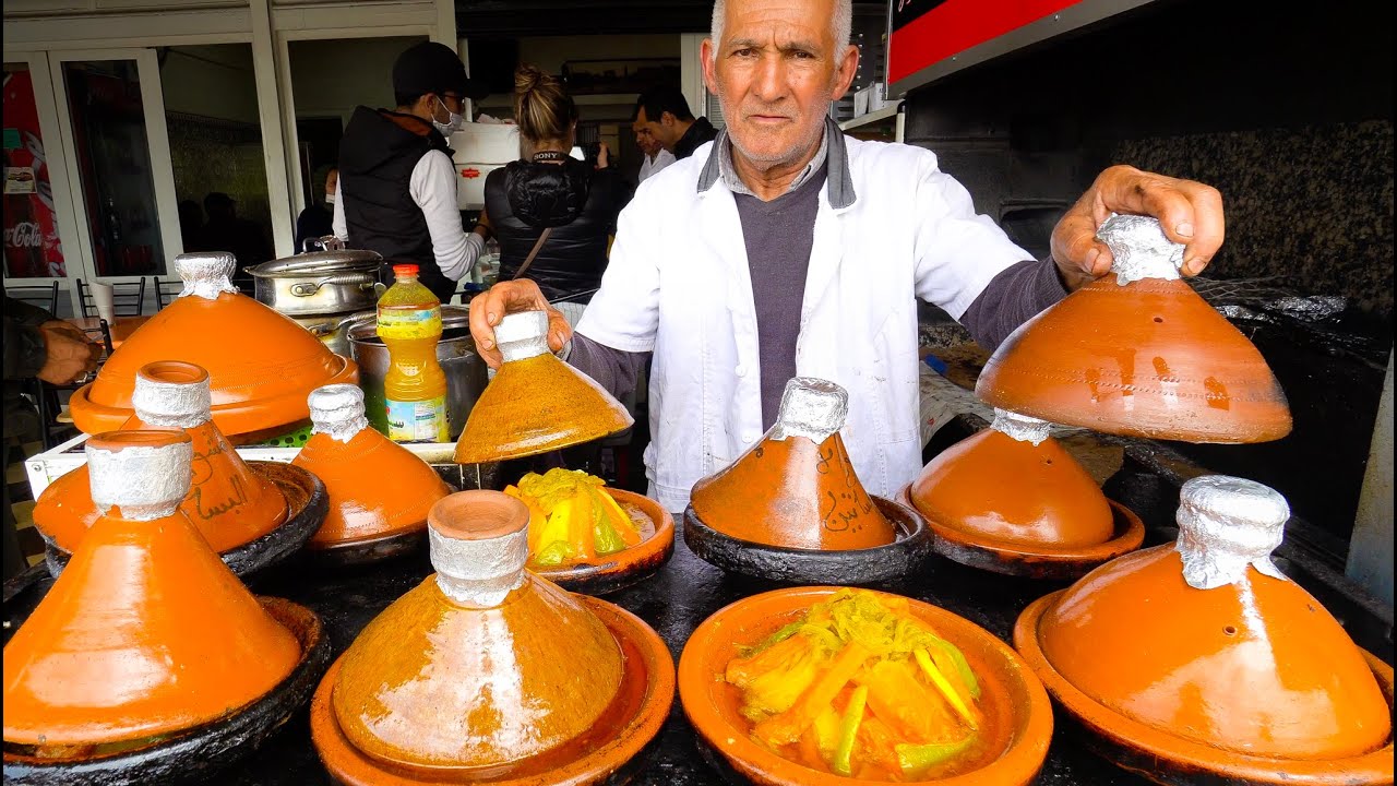 TAGINE KING of MOROCCO!! Rainbow Trout BBQ + BEST Moroccan Food Road ...