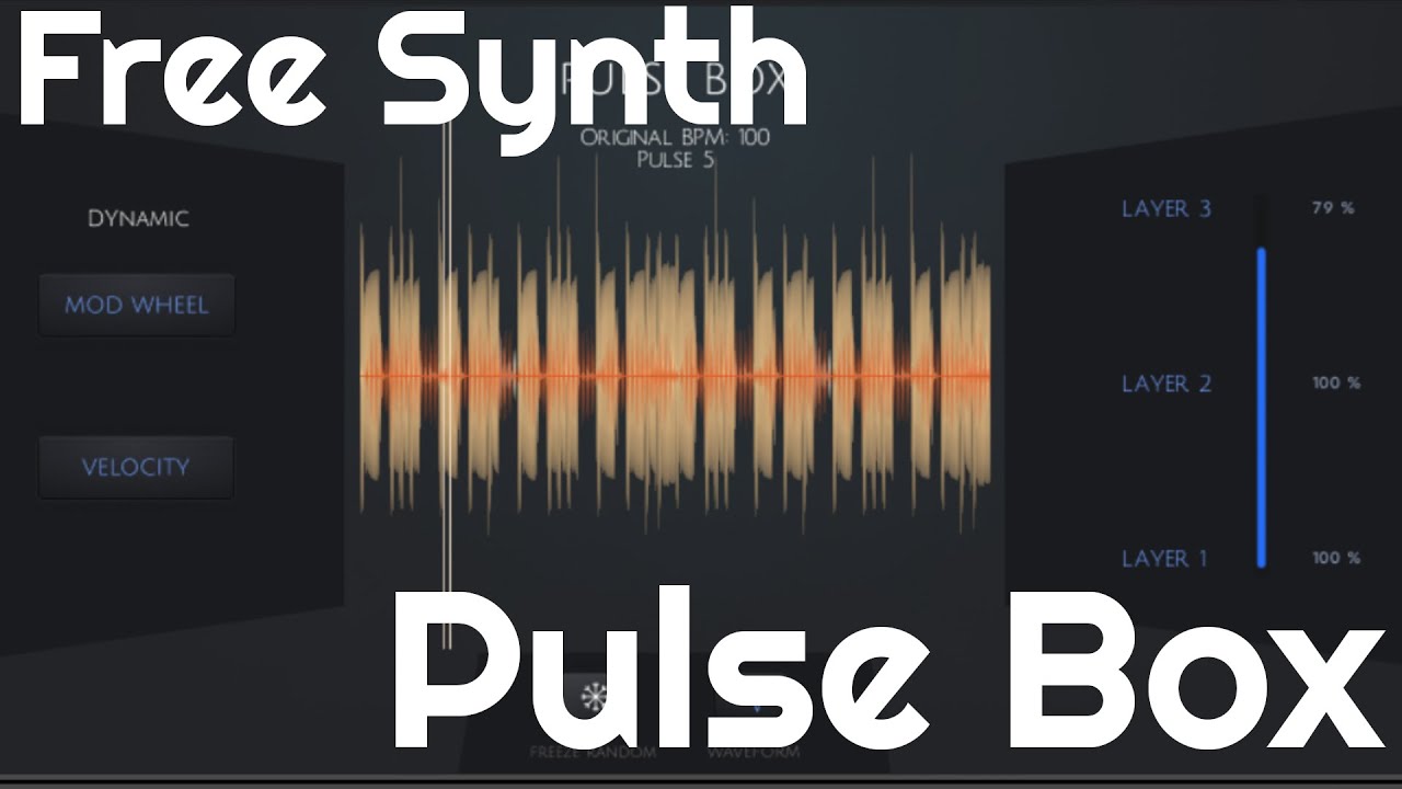 Free Synth - Pulse Box by Wavelet Audio (No Talking) - YouTube