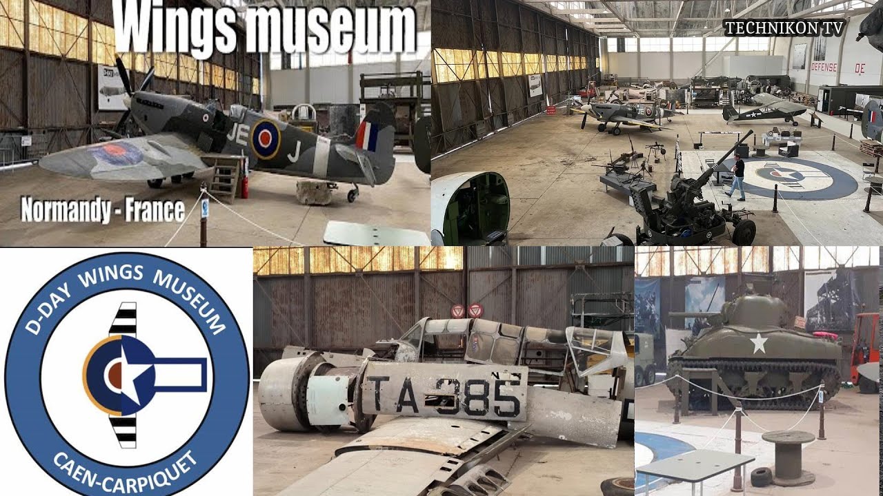 D-DAY WINGS MUSEUM DISCOVERY AT CARPIQUET AIRPORT - YouTube