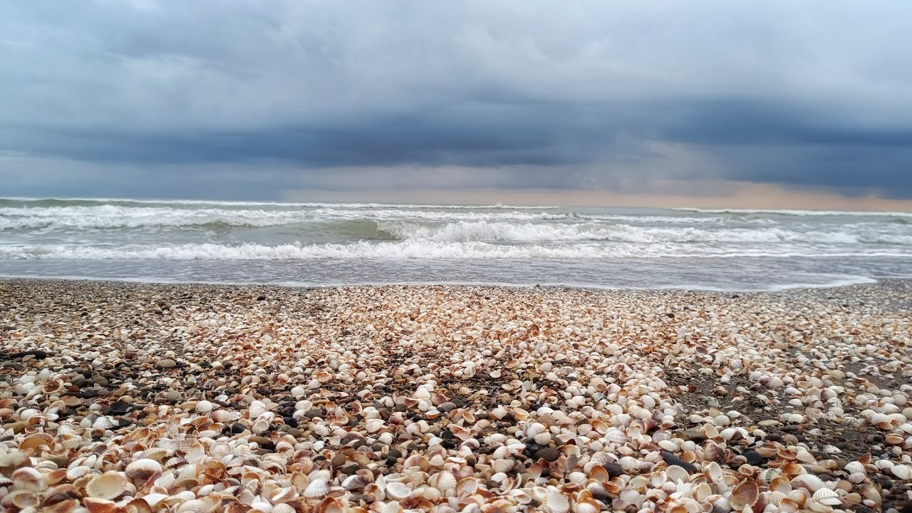 Sea Meditation, Calm Sea and soothing Wave Sound at Stunning Sunrise at ...