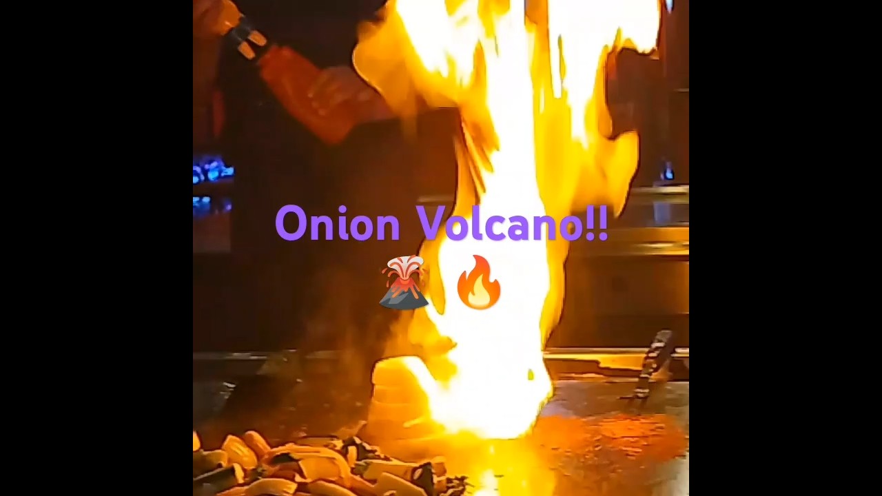 Volcano With Onions!!! - YouTube