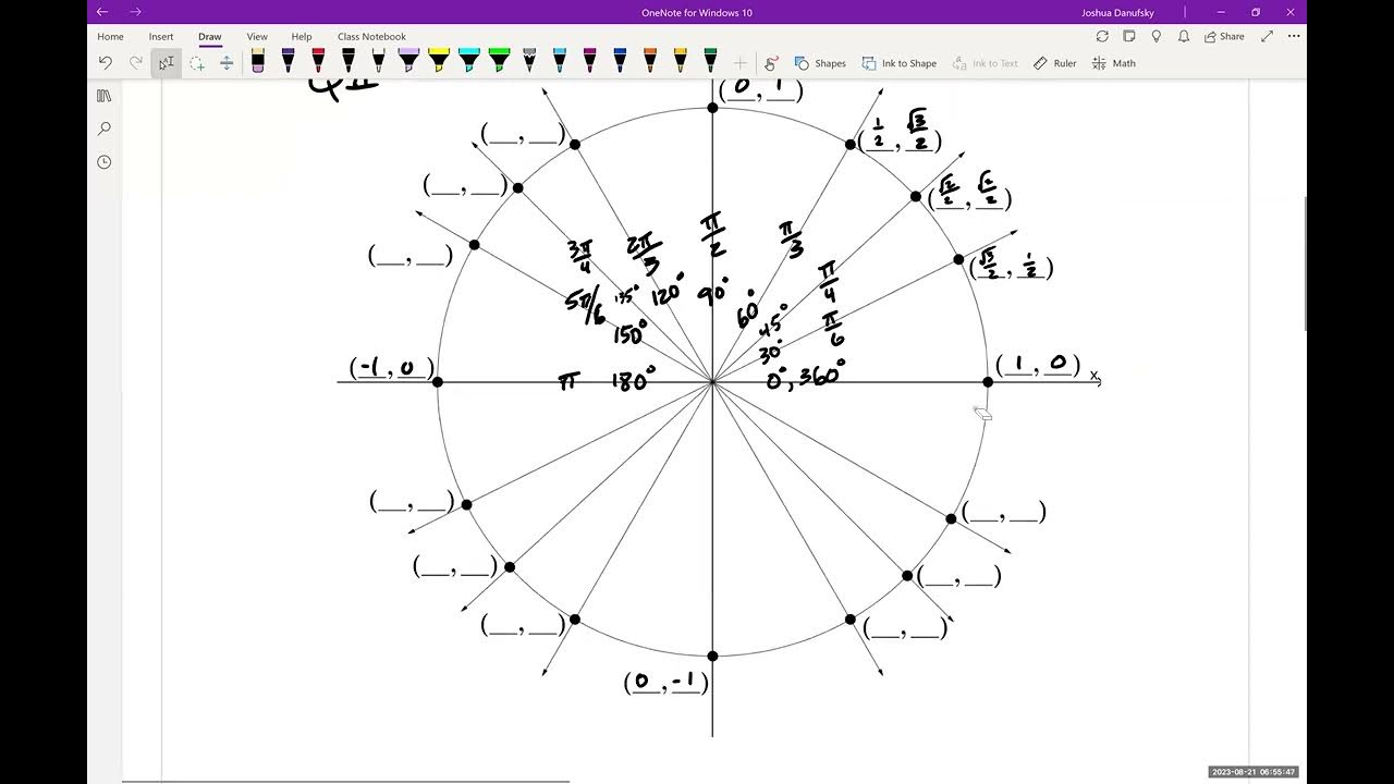 3A Video Assignment 1 Trigonometry Review Part 1 - YouTube