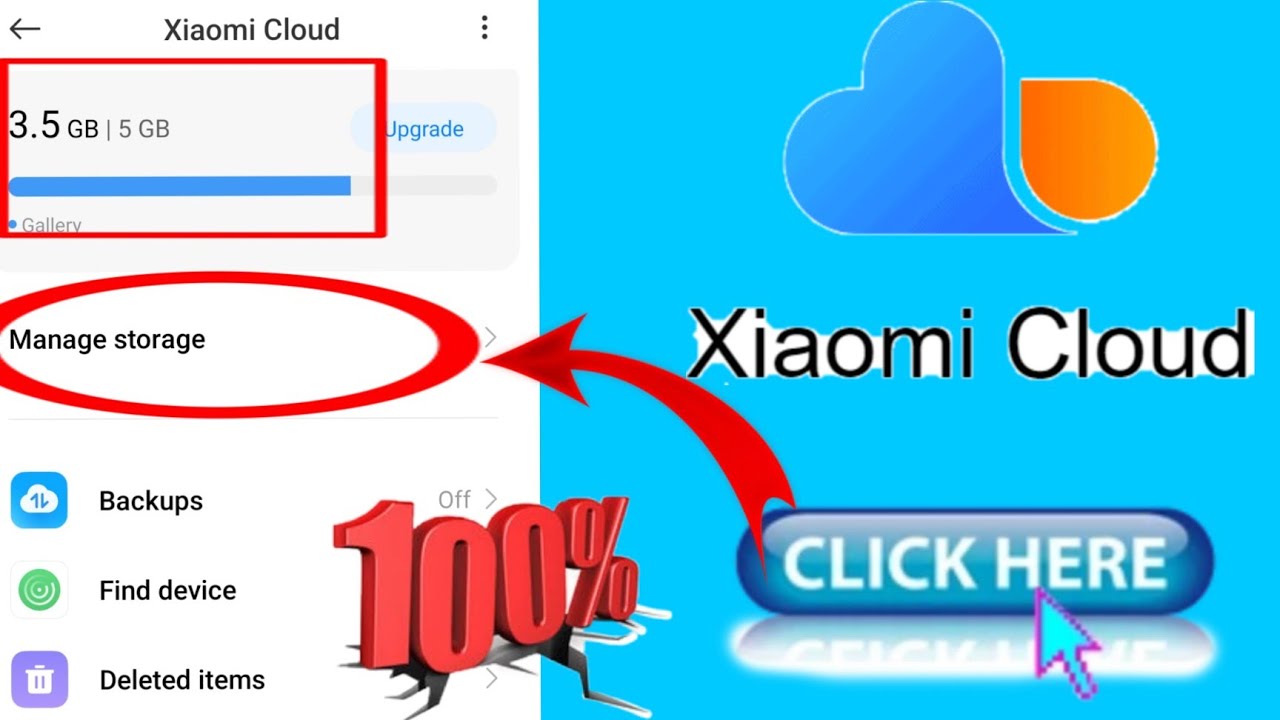 How clear your xiaomi cloud in just 1 minute (mi cloud ) free storage ...
