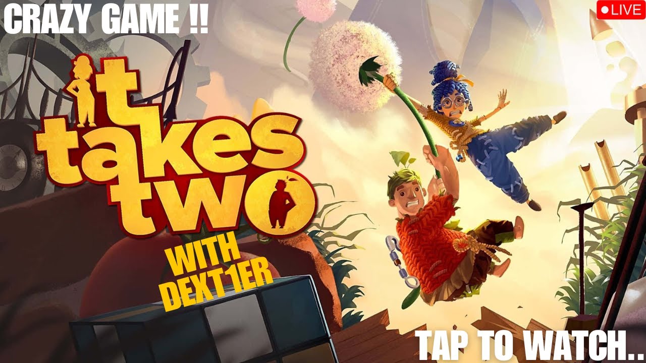 🔴 LIVE NOW –It Takes Two – Fun Co-Op Adventure | Hindi Commentary ...