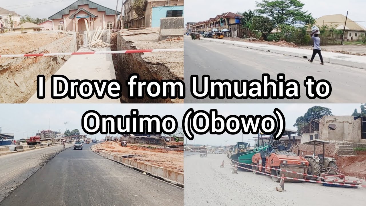 I DROVE FROM UMUAHIA TO ONUIMO (OBOWO) 😲!! #umuahia #abiastate # ...