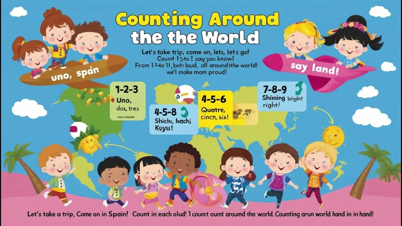 Counting Around the World: Learn Numbers in Different Languages | A Fun ...