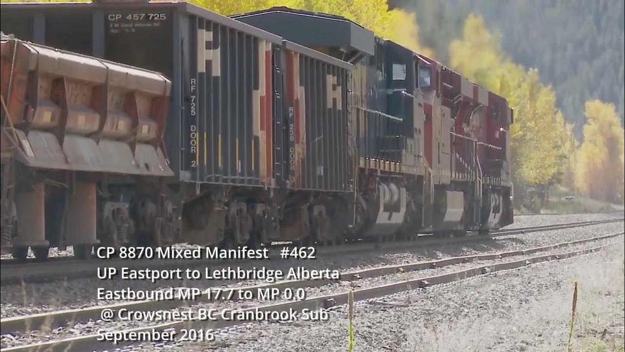 CP 8870 EB at Crowsnest Full H264 - YouTube