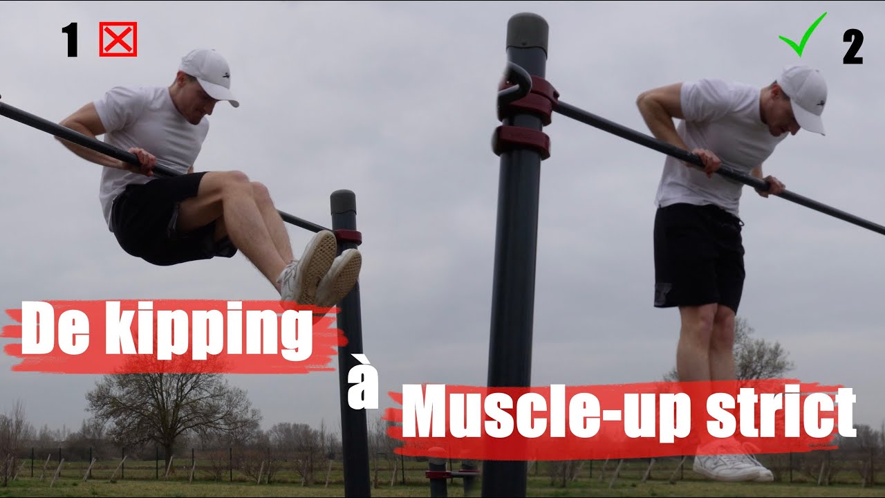 Passer d'un Muscle-up kipping à un Muscle-up en strict - YouTube