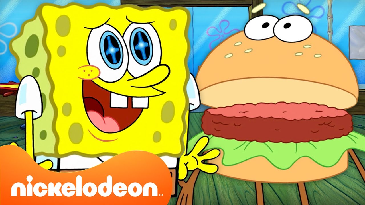 SpongeBobs VERRÜCKTESTE Krabbenburger aller Zeiten! | 60-Minuten ...