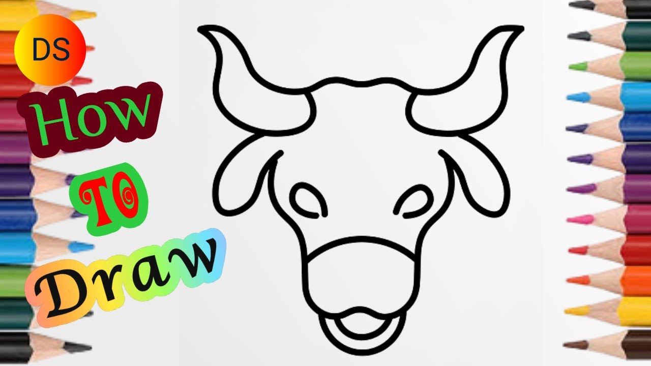 How to draw taurus | Taurus art | Draw taurus sign | Taurus sketch ...