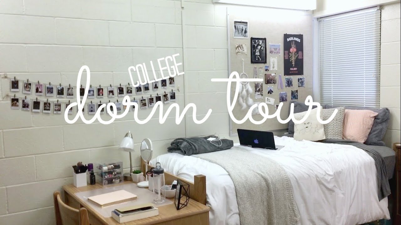 College Dorm Tour 2016. - YouTube