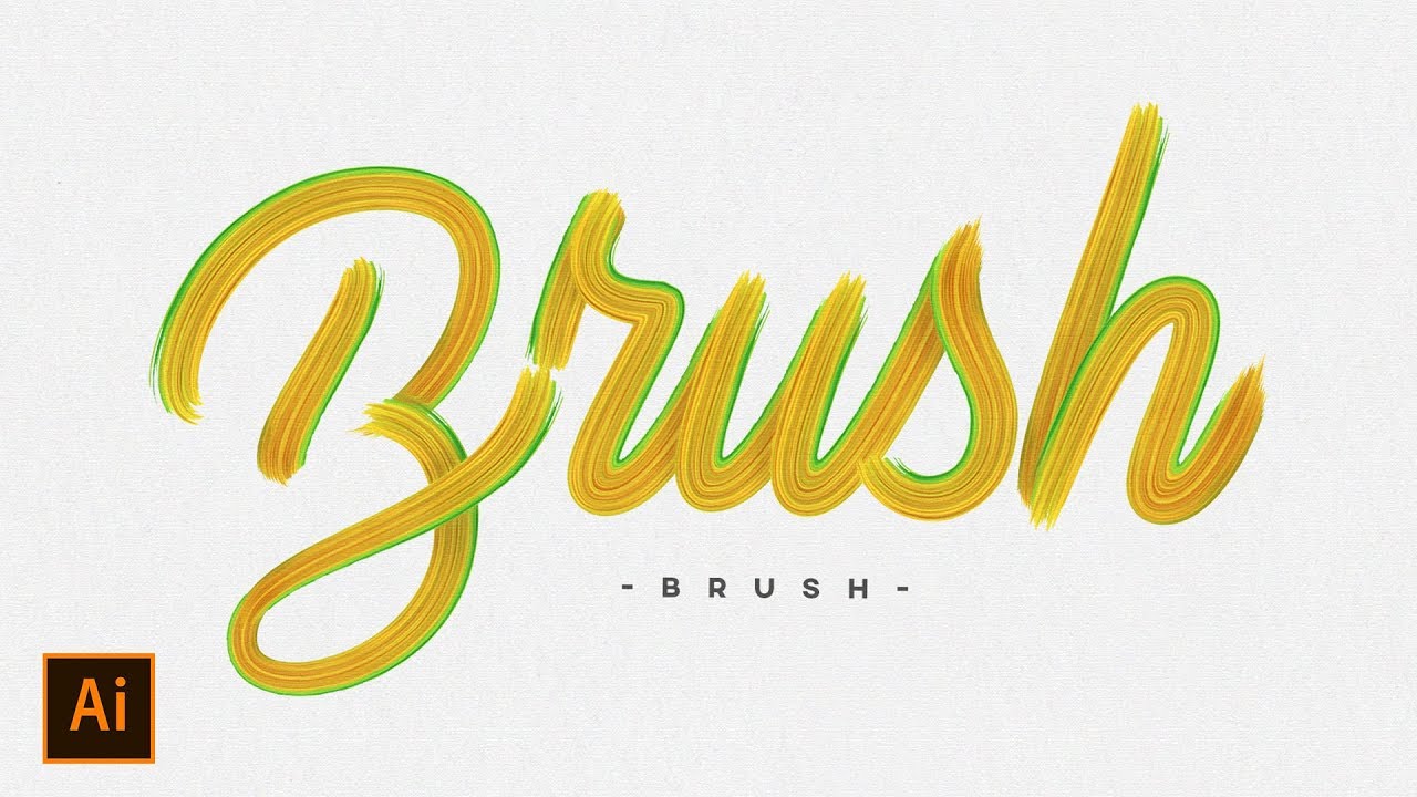 Paint Stroke Art Brush In Adobe Illustrator YouTube Paint Stroke Art Brush In Adobe Illustrator YouTube