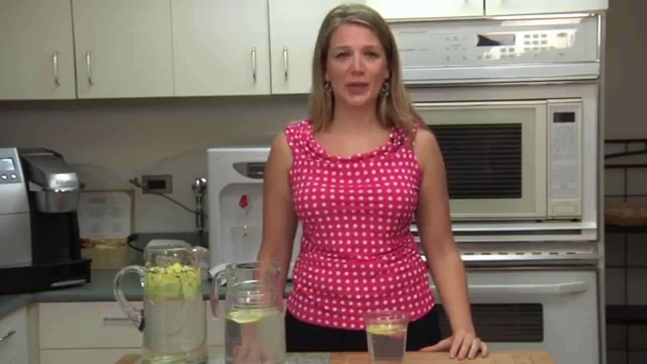 Sassy Water Flat Belly Diet Recipe - 60-Second Solutions - YouTube