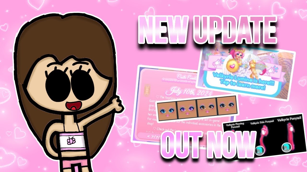 NEW VALKYRIE SET IS OUT IN GAME & TRY ON MODE!! NEW HAIRS, FACES ...