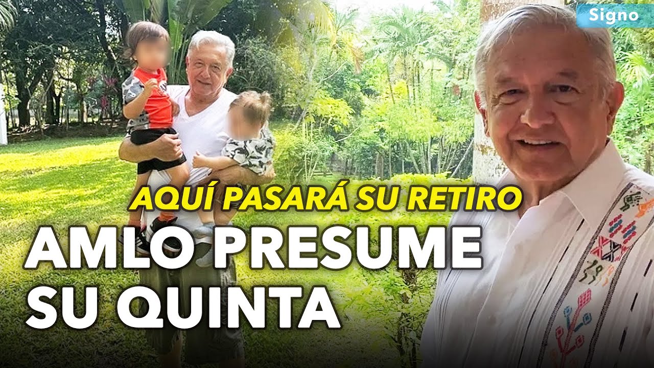 AMLO: Tengo todo eso para disfrutar | Así es su quinta en Palenque ...