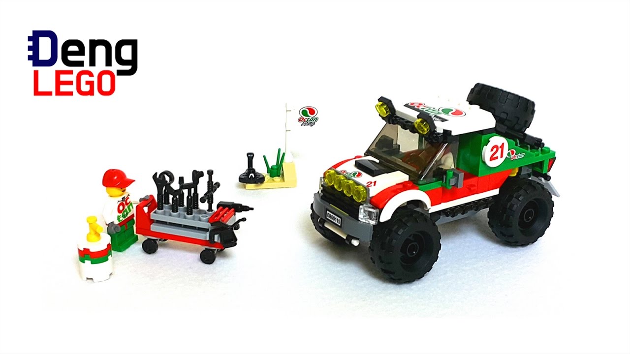 LEGO City 60115 4 x 4 Off Roader - LEGO Speed Build - YouTube