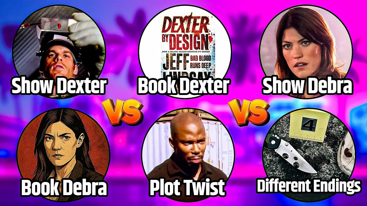 Every Dexter Book vs. Show Difference Explained In 14 Minutes - YouTube