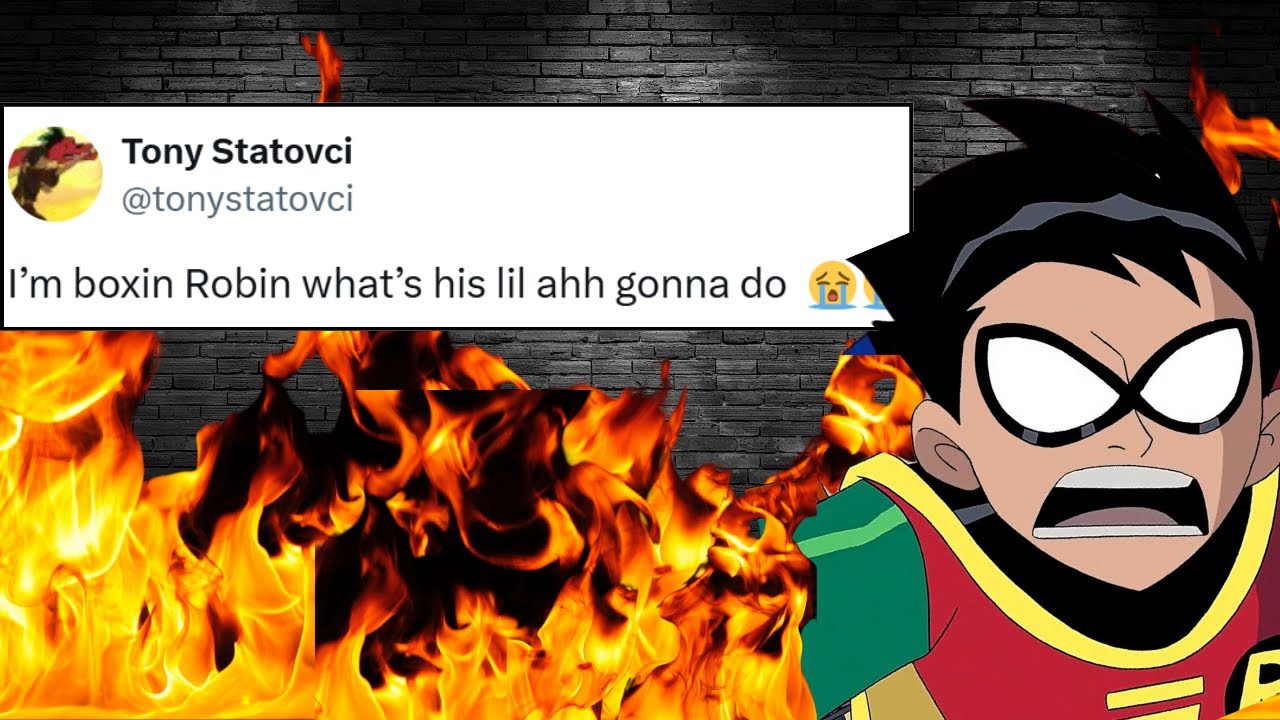 Bro thinks he can beat Robin - YouTube