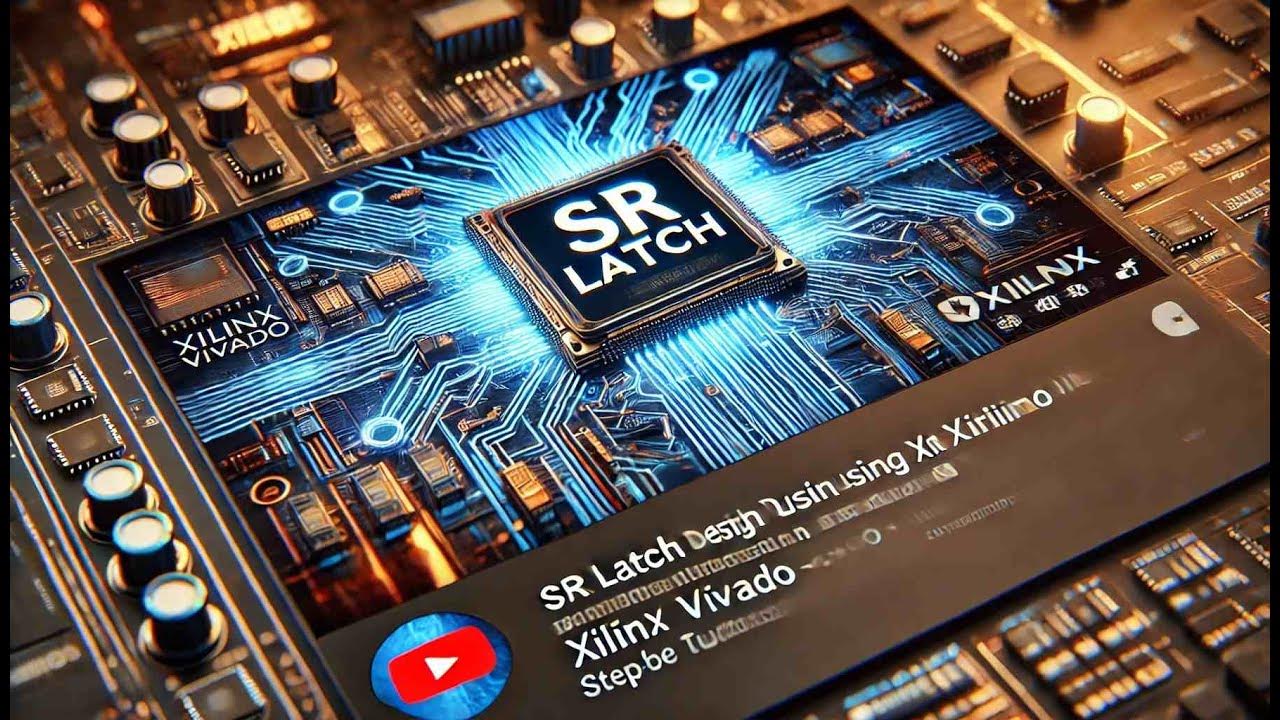"🔥 SR Latch Design Using Verilog in Xilinx Vivado ⚙️ | Step-by-Step Tutorial 📘💻"Video no.1 - YouTube