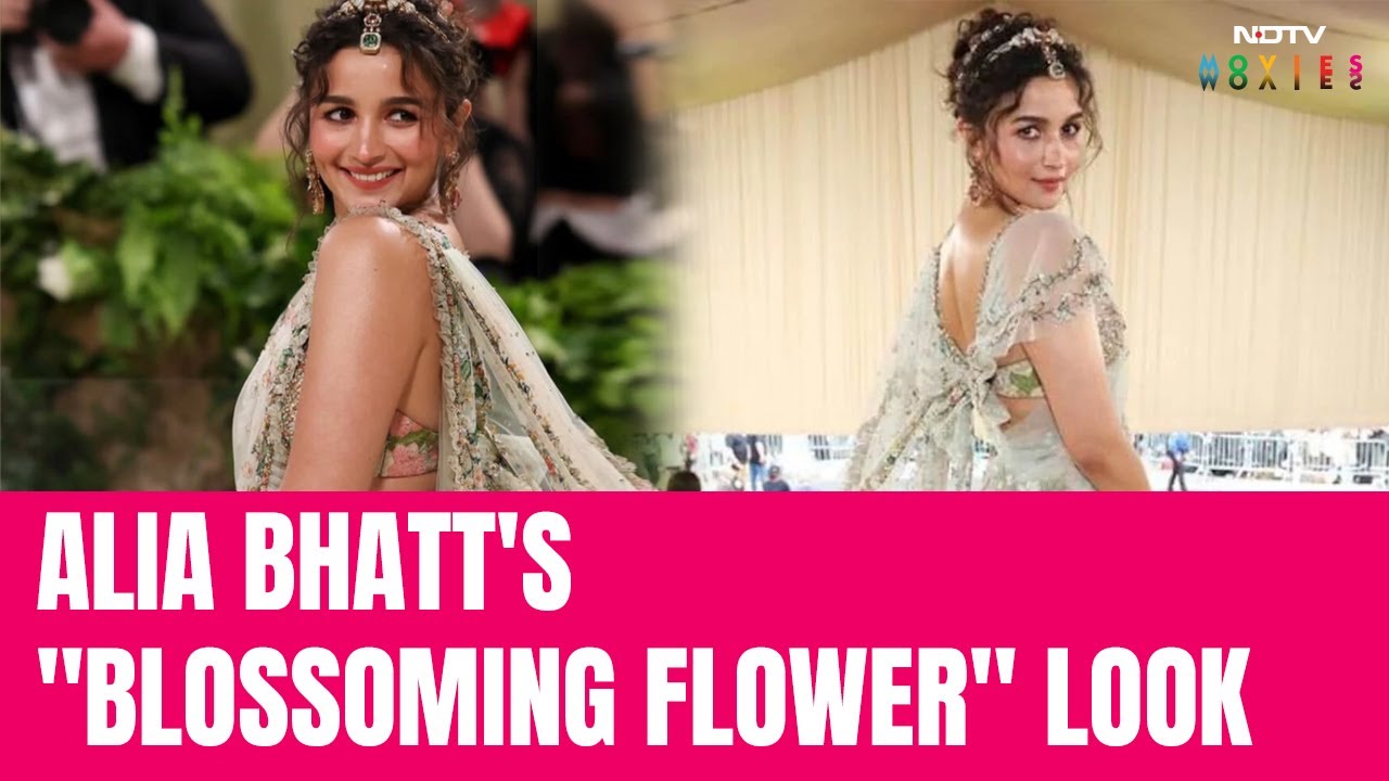 Met Gala 2024: Alia Bhatt's "Blossoming Flower" Look Decoded By Stylist ...