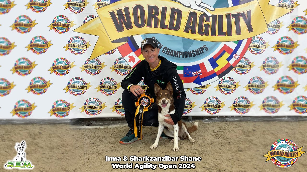 Irma & Shane - World Agility Open 2024 - YouTube