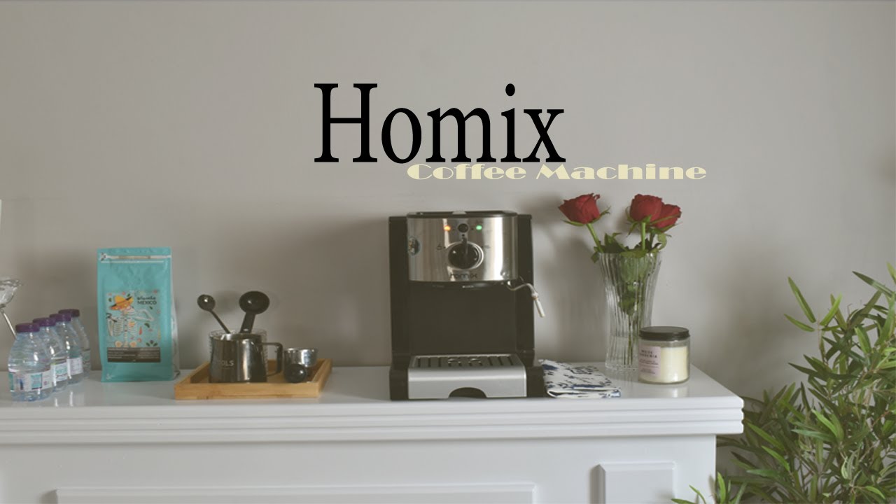 طريقة استخدام آلة القهوة هومكس Homix Coffee Machine، طريقة التبخير ...
