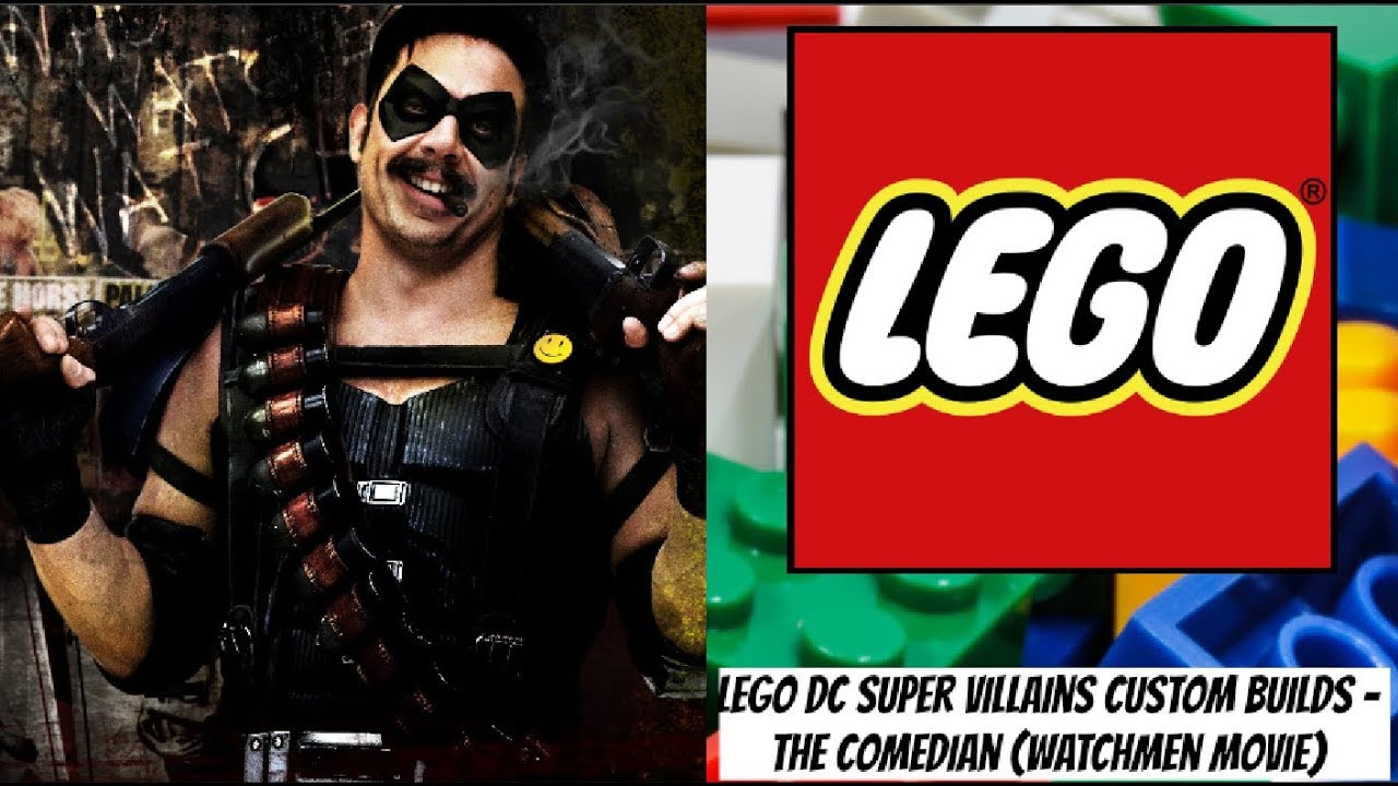 LEGO DC Super Villains Custom Builds - The Comedian (Watchmen Live ...