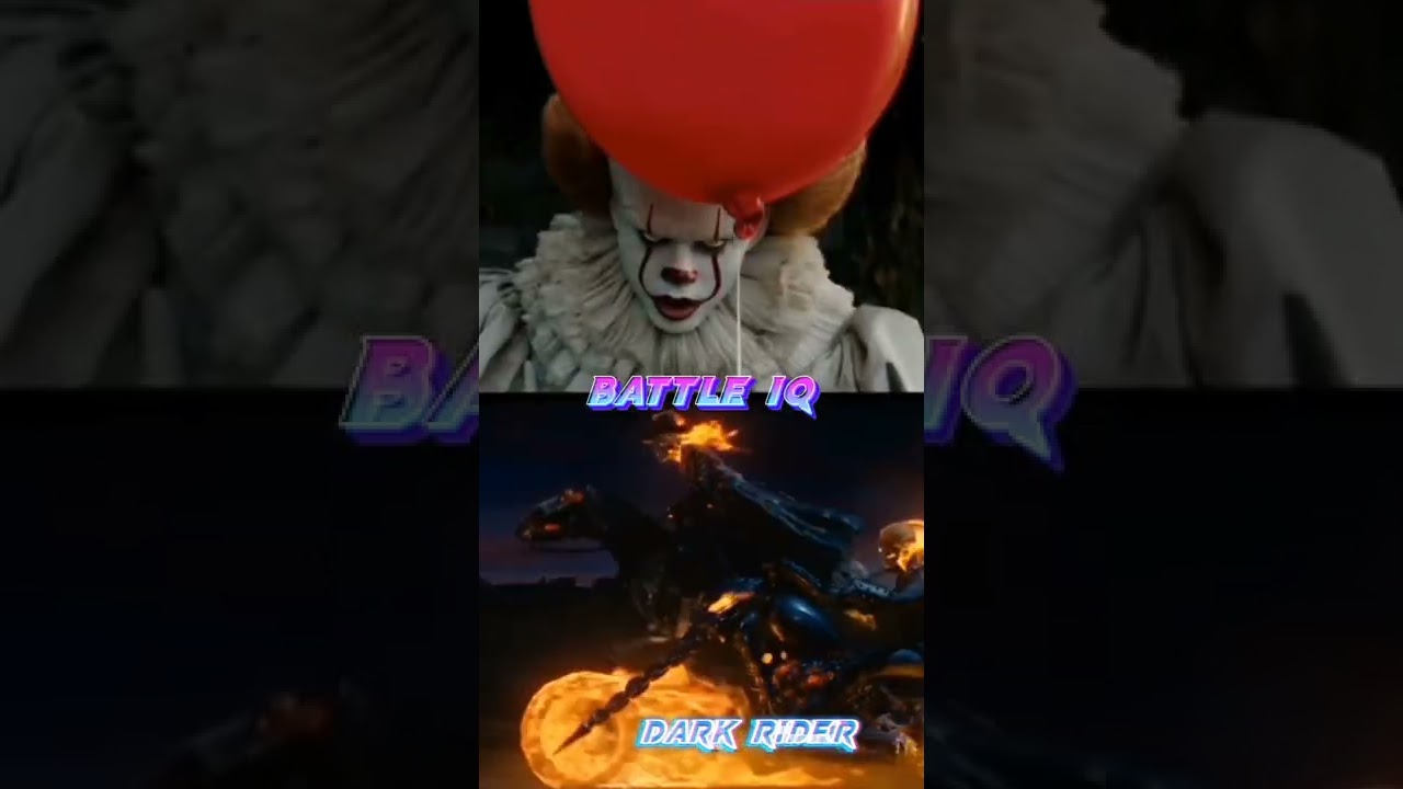 True form Pennywise (Novel)Vs Ghost rider (comic) - YouTube